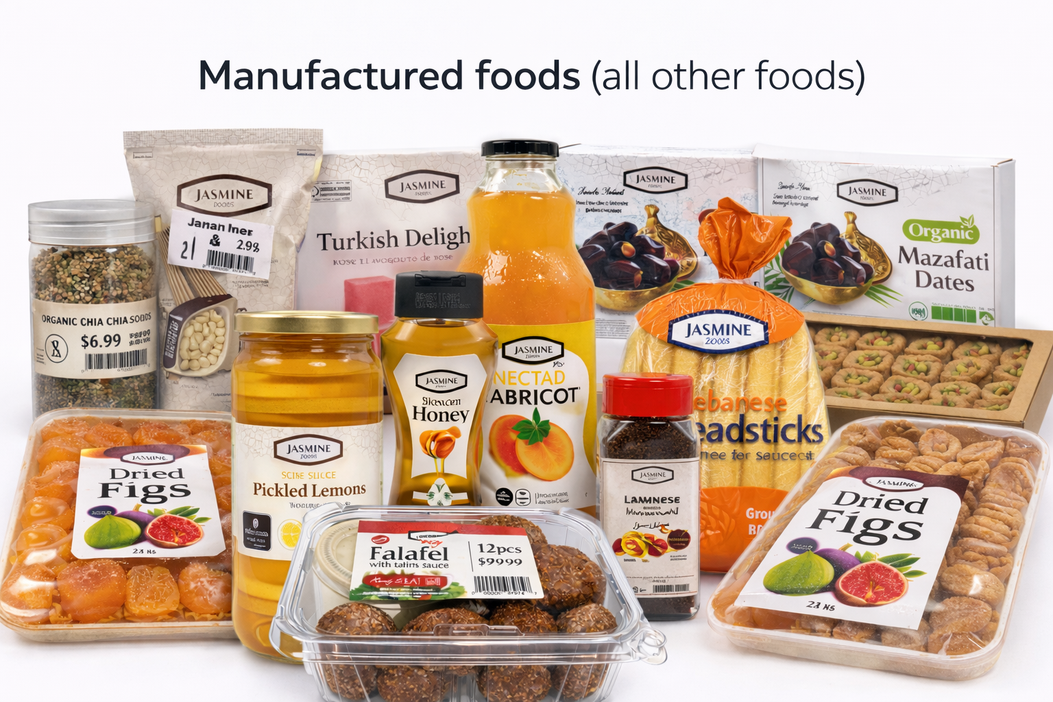 Jasmine Foods - Products